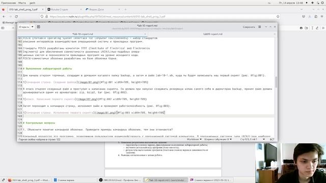 Выполнение отчета по лабораторной работе №10