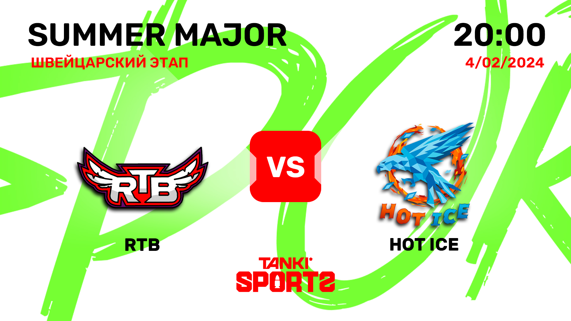 RTB vs HOT ICE   SUMMER MAJOR 2024   RANKINGS I   04.02.2024