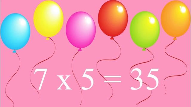 Тренажер - таблица умножения на 7