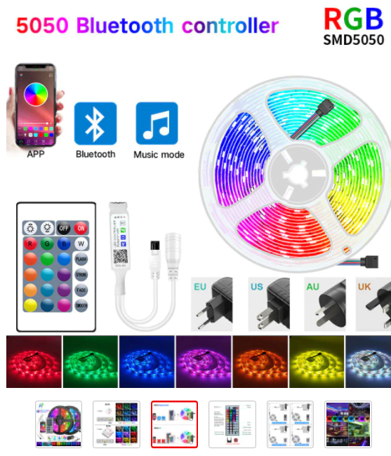 Светодиодная лента. Посылка из Китая.