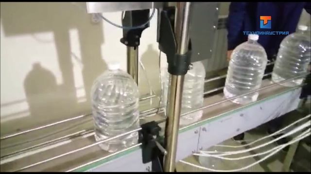 Полуавтоматическая линия розлива