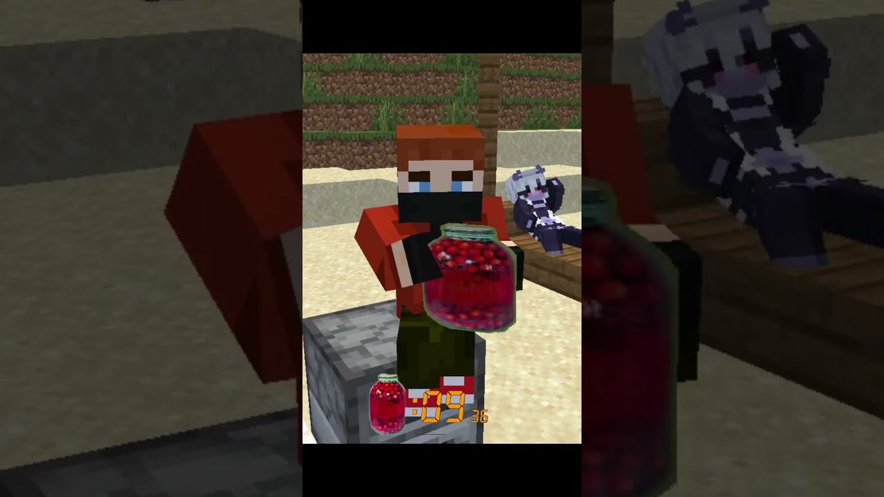 Компот против энергетиков  #мем #minecraft #майнкрафт #рекомендации #реки #memes