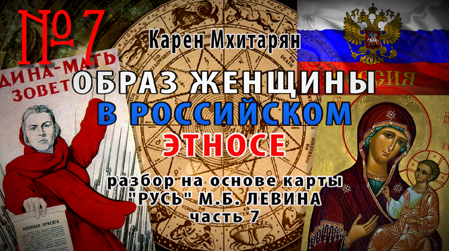 Карта "Русь". ОБРАЗ ЖЕНЩИНЫ В РОССИЙСКОМ ЭТНОСЕ.
