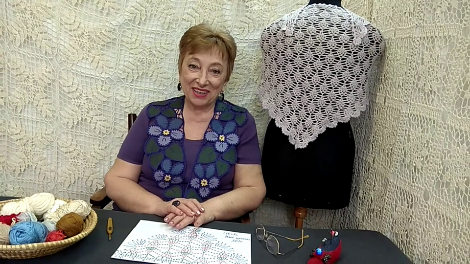 Бактус "Эдельвейс". Мастер-класс по вязанию крючком от О. С. Литвиной.