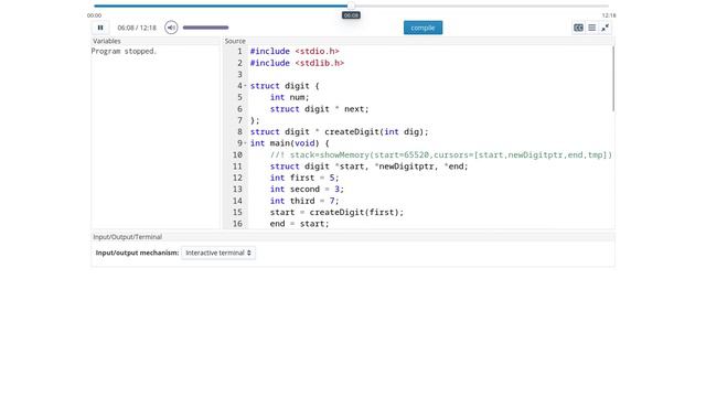 Append a node to a linked list