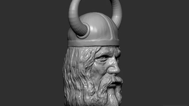 3D модель Викинг