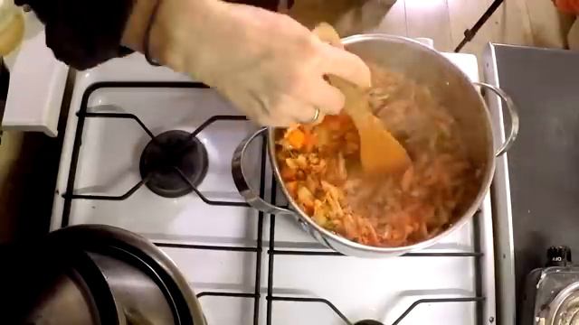 Ресторанные заготовки. Соус Биск. Креветочный соус-суп