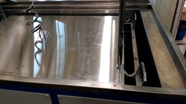 Ультразвуковая линия очистки 1000х1500х1000 с полуавтоматической системой перемещения корзин