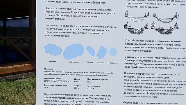 Озеро Линёво. Одно из пяти таинственных озёр.