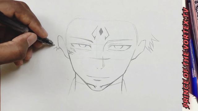 Магическая битва как нарисовать персонажа из аниме