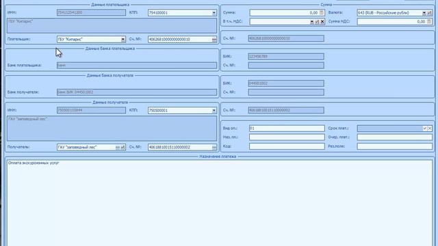 Перечисление средств по исходящему ПП. Парус Бюджет 10 Модуль Бухгалтерский учет