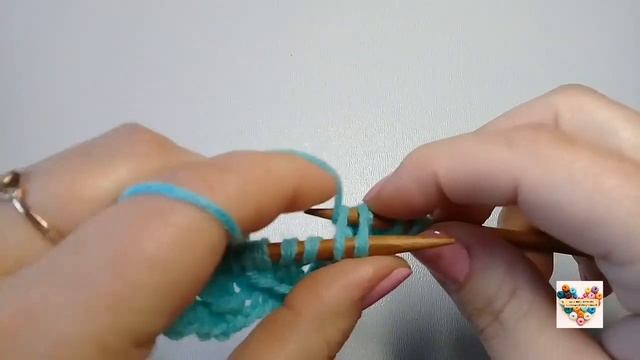 Легкий и простой узор на спицах.Для снуда,шарфа,пледа,детского одеяла,кардигана