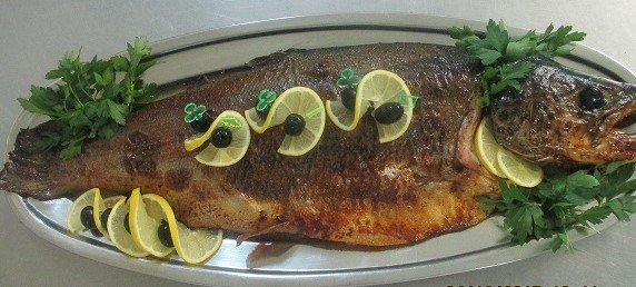 Форель запеченная целиком