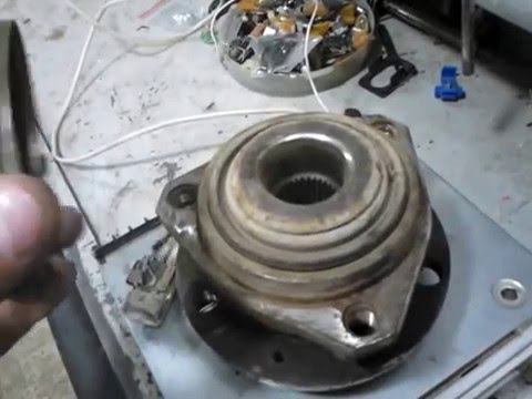 Замена датчика ABS  и скорости на Opel Astra G