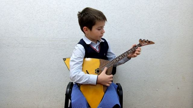 Tony Igy - Astronomia игра на балалайке, Кожин Григорий Юрьевич БДМШ им. Г.В. Свиридова. г. Бердск