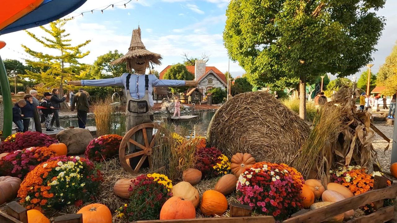 Хэллоуин "по-русски", отдыхаем в Сочи Парке