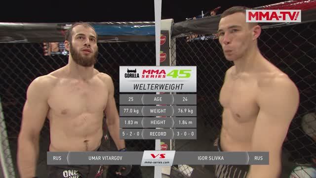 ММА Серия-45: Peter Strike | Умар Витаргов (Россия) - Игорь Сливка (Россия)