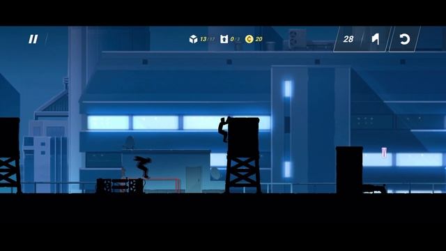 Прохождение мобильной игры Vector | Хардмод режим | Офисный район | 1-10 уровень