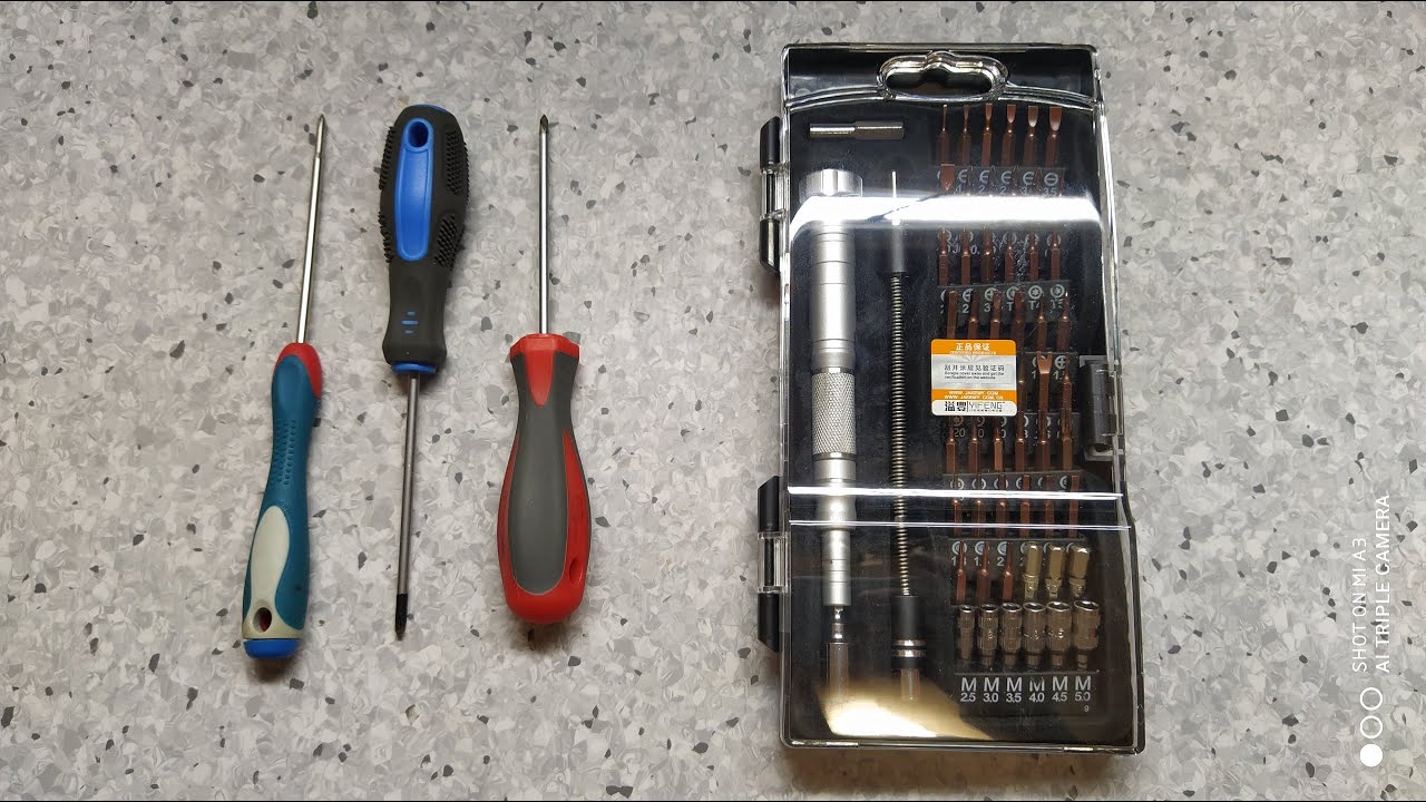 Набор отверток JAKEMY JM-8166 из высоко качественой стали S2