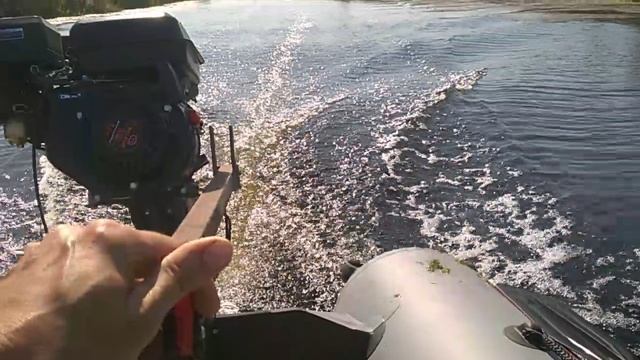 Глиссирование болотохода 7 сил.