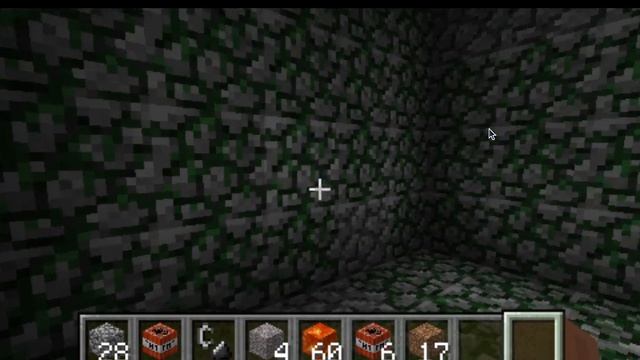Minecraft PSP: Заброшенная шахта, добыча руды, лава