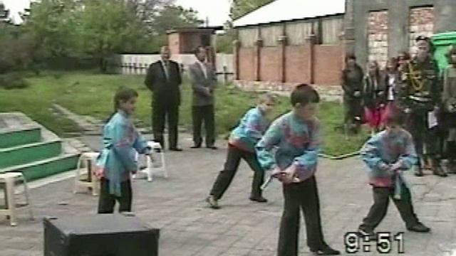 2008.05.09 ПРОРОЧЕСКИЙ Концерт на день победы в пос. Александровка Танцевальный коллектив Александры