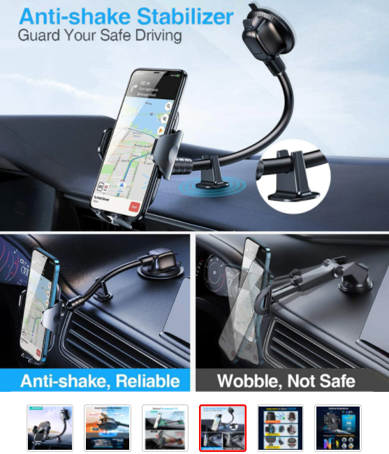 Посылка из Китая. Держатель для смартфона в автомобиль.