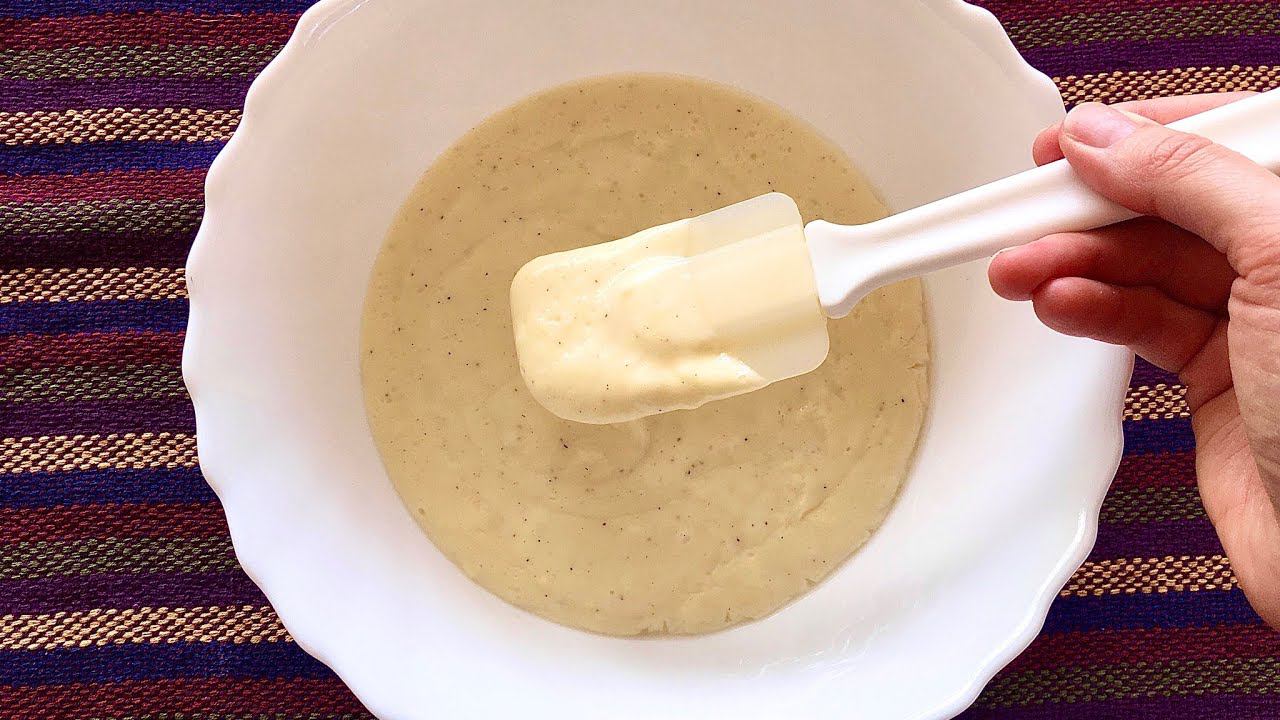 Французский крем патисьер, очень простой рецепт!