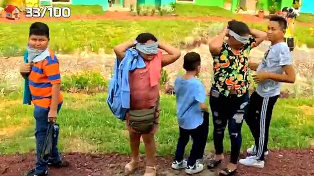 я построил 100 домов и раздал их.Мистер бист на русском