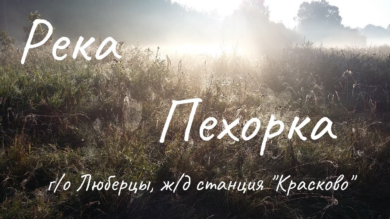 Красково, Московская область, река Пехорка, весна 2021.mp4