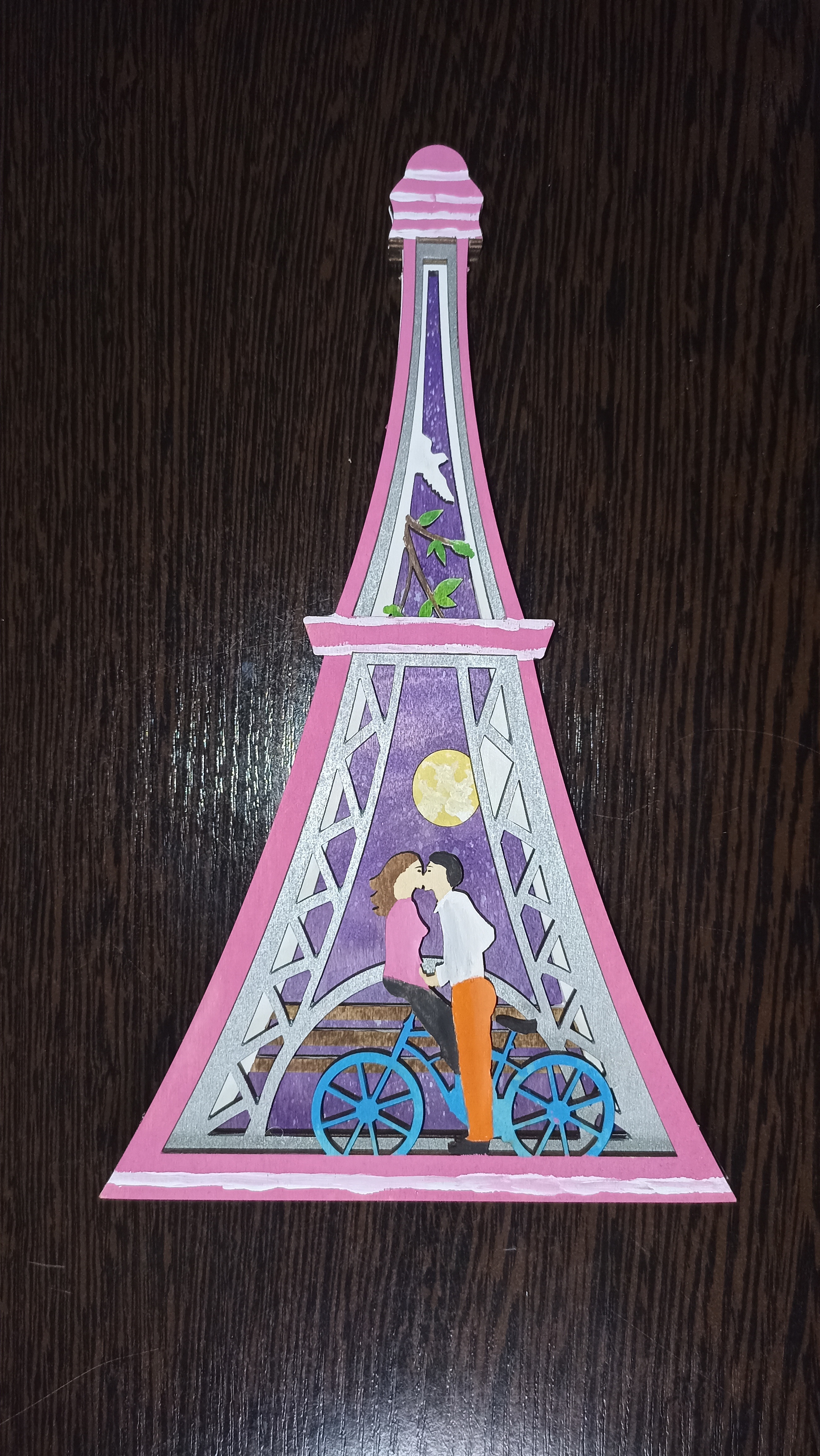 Объемное панно из магазина Fix Price / Париж