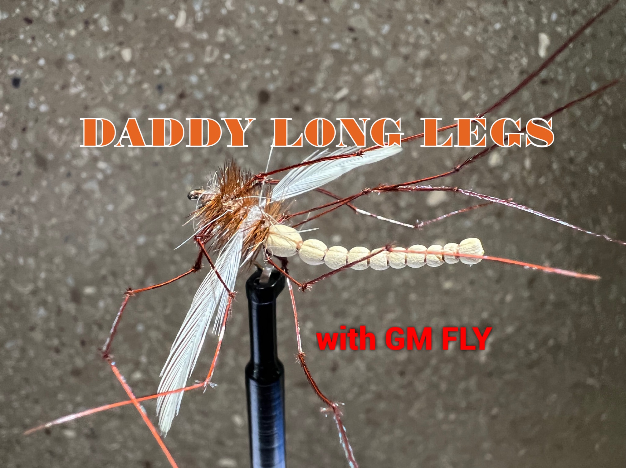 Комар Долгоножка из пенки Как связать от GM FLY