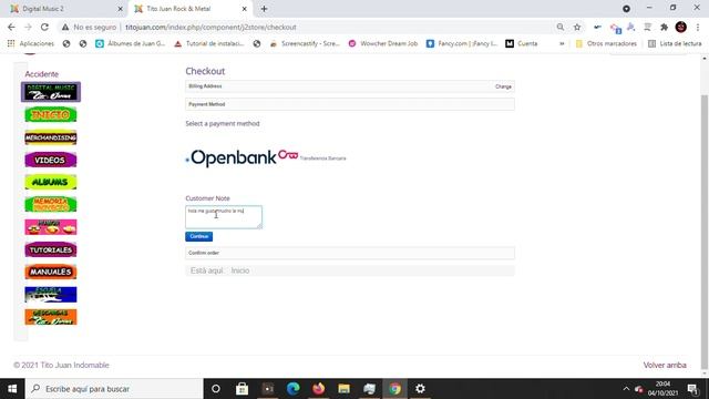 Compra de productos Digitales / Tito Juan