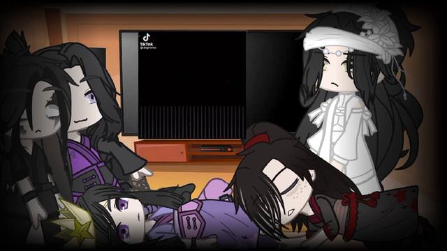 реакция персонажей из аниме __магистр дьявольского культа__на вэй у Сянь __реакция персонажей __.mp4