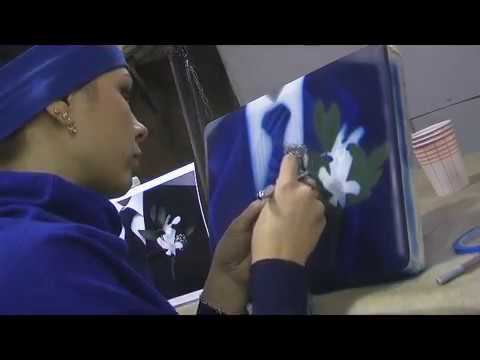 Аэрография на ноутбуке