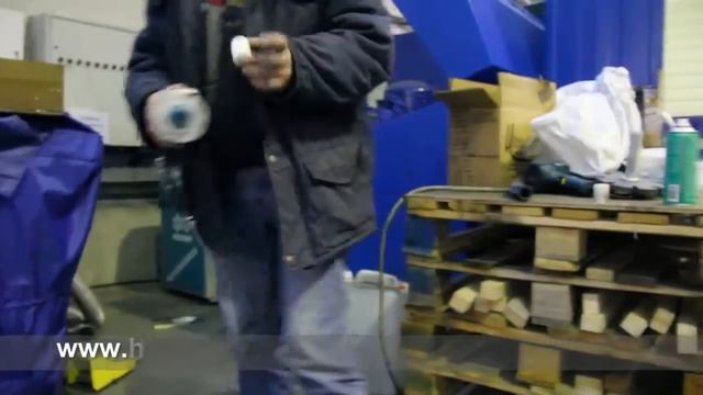 Установка термозаглушек на рукава высокого давления