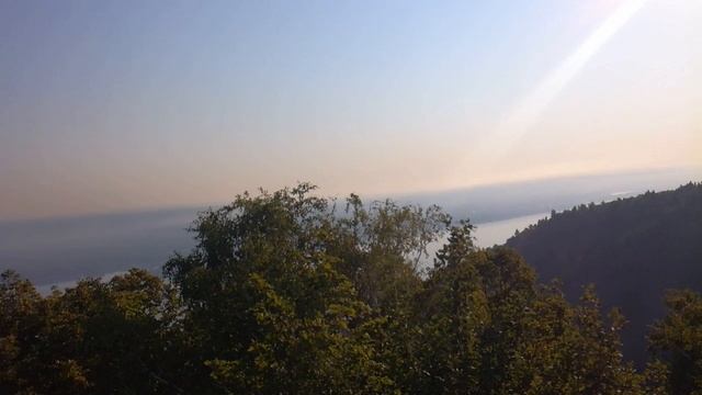 Раннее утро на горе Стрельная, Жигулевский заповедник, Волга... 2021 г.