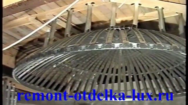 Как делают потолки и стены из гипсокартона. Купол из гипсокартона