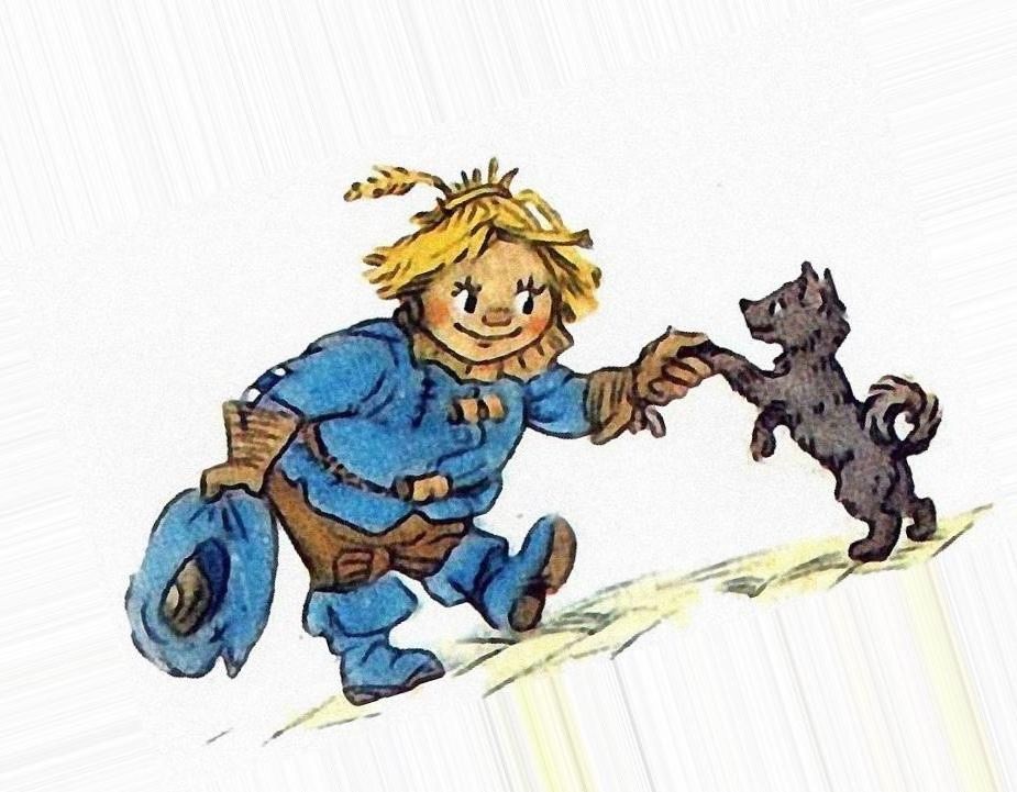 03 А.Волков. Волшебник изумрудного города. Ч.1. Дорога из жёлтого кирпича. Страшила