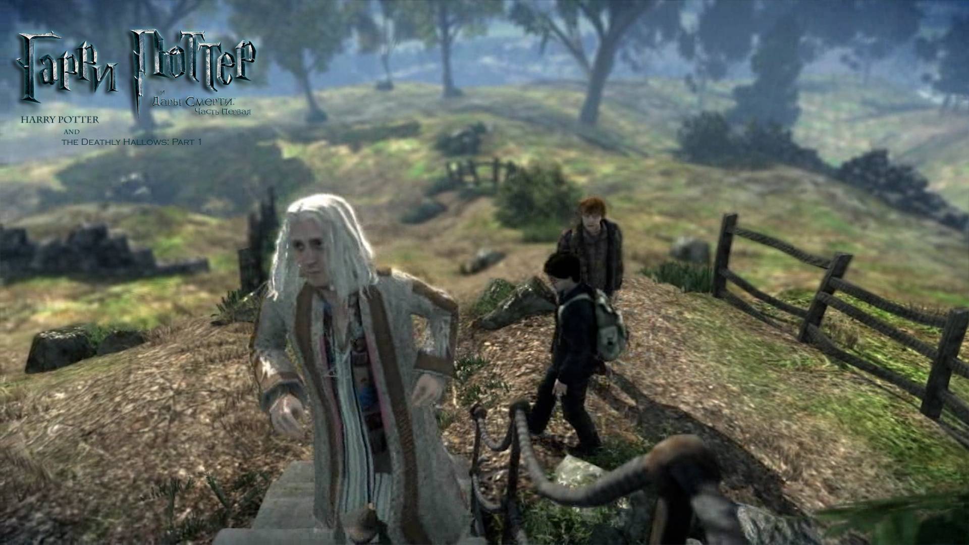 Мечь Гриффиндора и Лавгуд (молчаливое прохождение) - Harry Potter and the Deathly Hallows: Part I #5