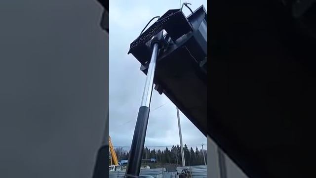 Гидроцилиндр на полуприцеп Grunwald Аналог HYVA FC A157-5-06230 Гидроцилиндр подъема кузова