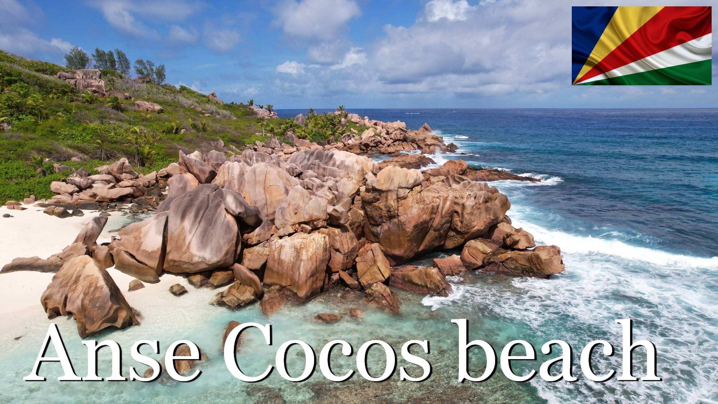 Сейшелы. Пляж Анс-Кокос. о.Ла-Диг