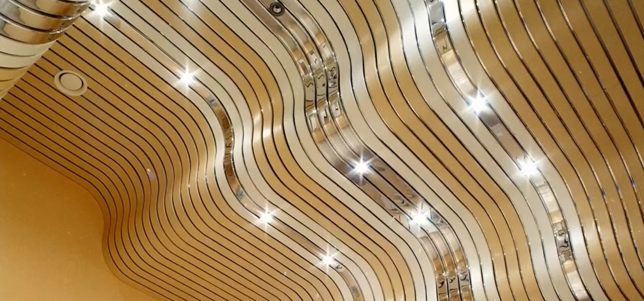 Потолки реечные