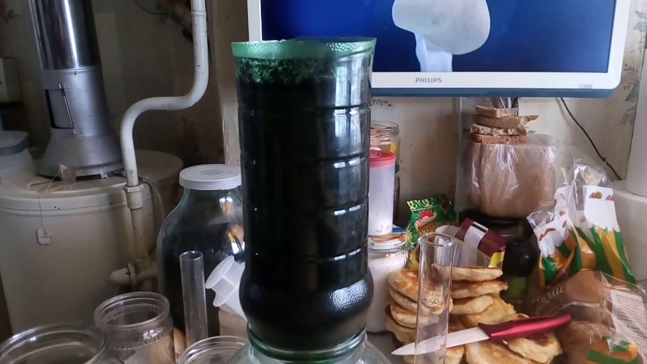 Очистка углеванием (смесь березового и кокосового активированного углей).