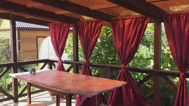 5 вариантов штор на даче. Красивые шторы