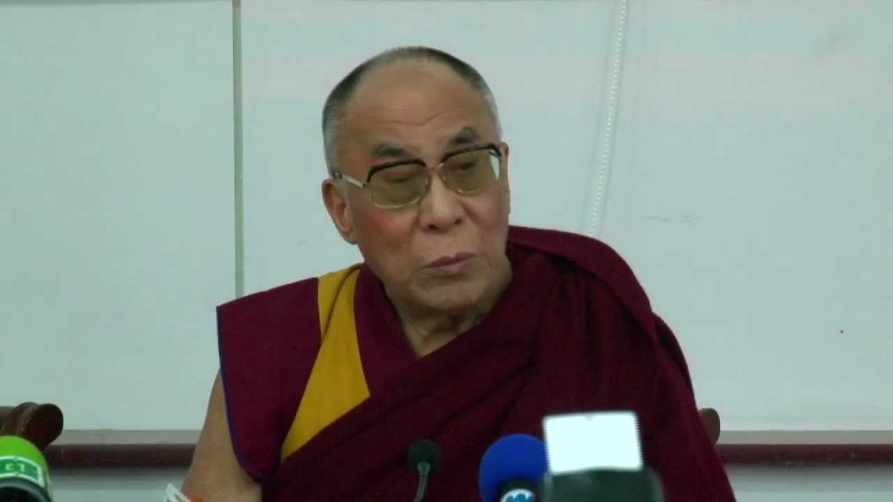 Далай-лама. Пресс-конференция в Монголии