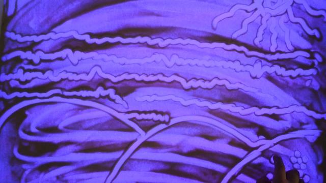 Северное сияние. МАДОУ "Буратино", город Когалым, ХМАО-Югра - Шахияров В.Г., Ивлева Т.В.