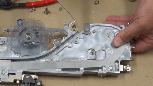 Juki cfr feeder guide tab removal