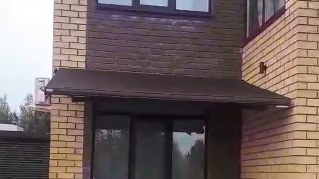 Маркиза автоматическая с датчиком ветра