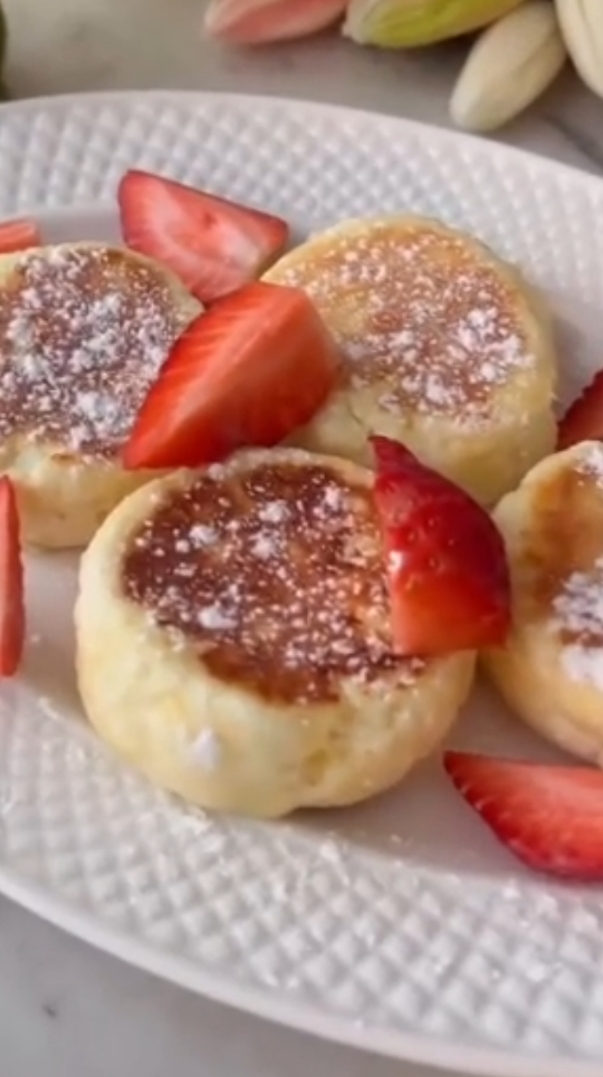 Очень вкусные сырники.